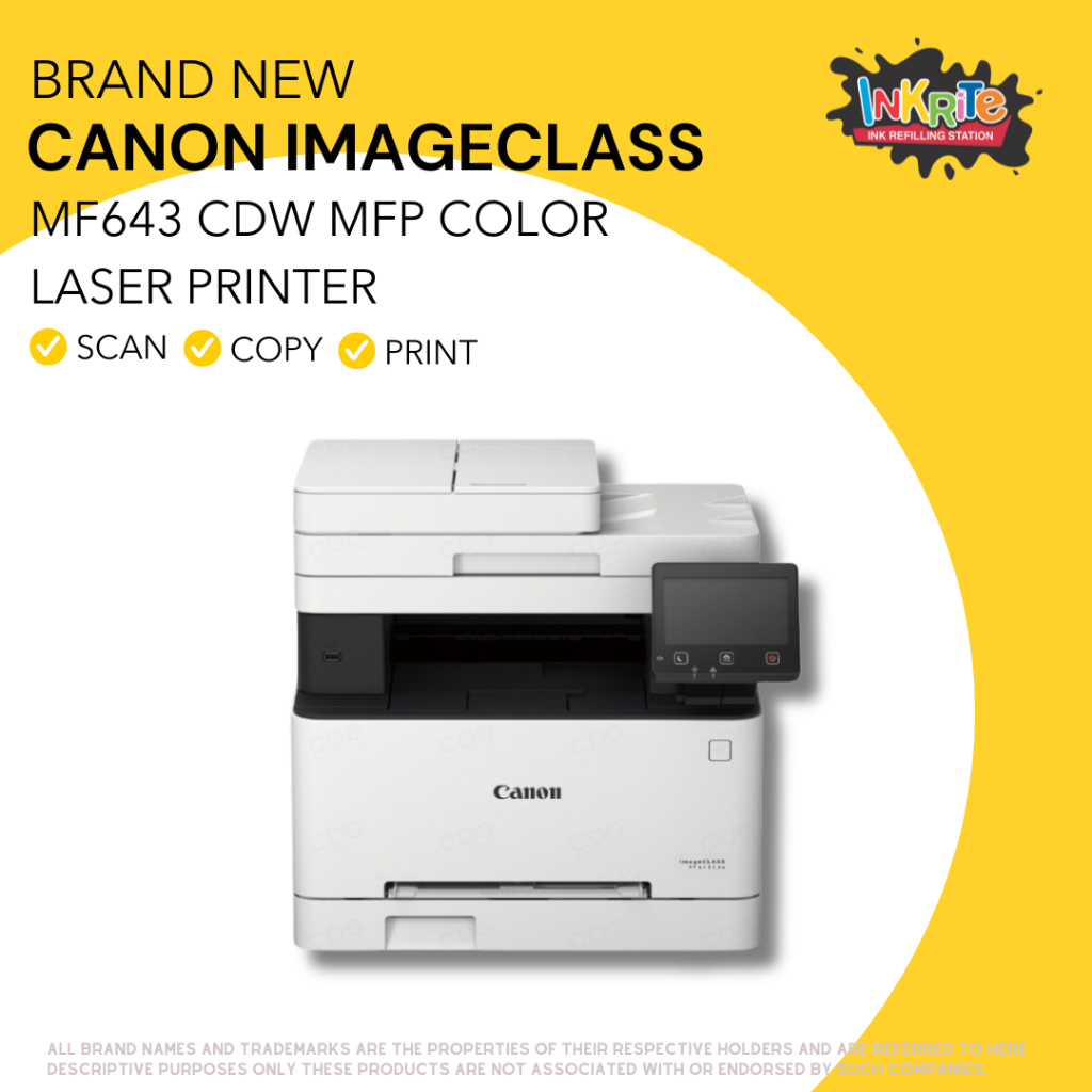 Canon Image Class MF643 Cdw MFP Color Lase Printer | Shopee Philippines