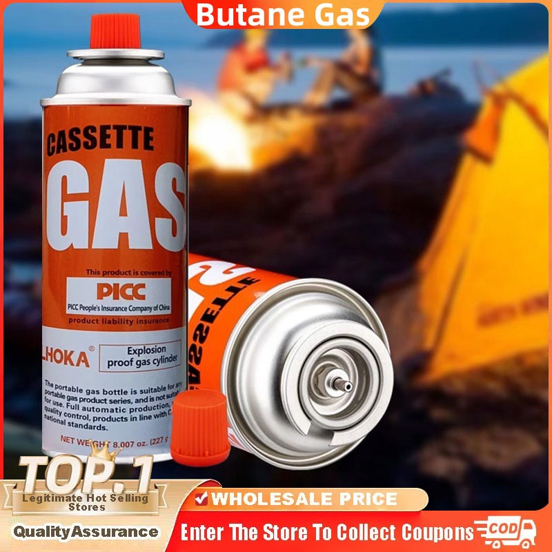 ️LOWEST PRICE ️Safe Butane Gas for Gas stove 220g x 4 pcs Korea Gas ...