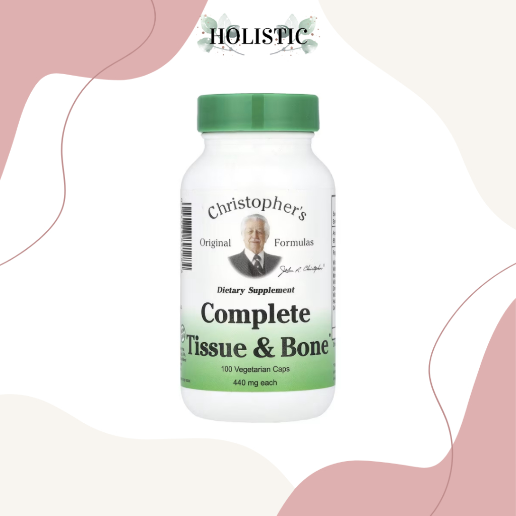 Christopher's Original Formulas, Complete Tissue & Bone, 440 mg, 100 ...