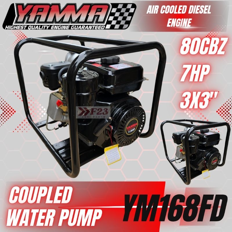 Yamma 3x3" 7HP 80CBZ Diesel Engine with Pump Small Yamma | Shopee ...