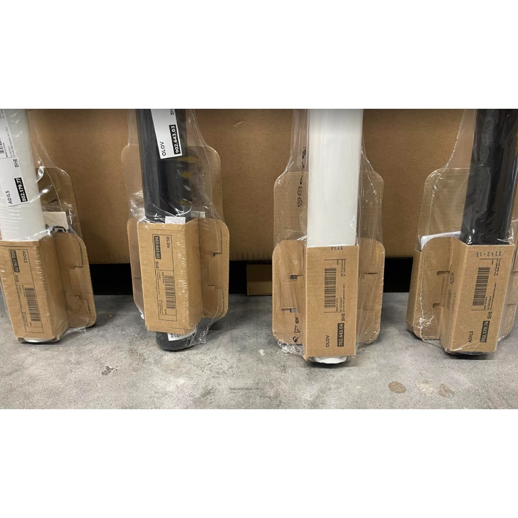 PeppaVi IKEA Original ADILS / OLOV Leg, WHITE OR BLACK | Shopee Philippines