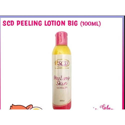 SCD PEELING SKIN LOTION ORIGINAL 100ML BIG SIZE | Shopee Philippines