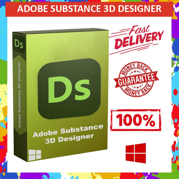 Adobe Substance 3D Designer Software Installer - Lifetime Activated for ...
