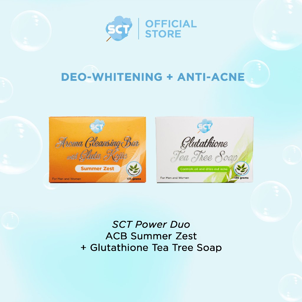 Duo Soap: ACB Summer Zest+Gluta Tea Tree | Shopee Philippines