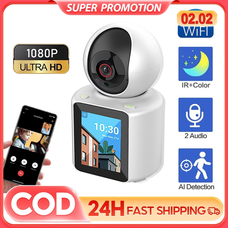 360 ° WIFI Indoor Home Monitor 5X Zoom One Click Call Video Call Camera ...
