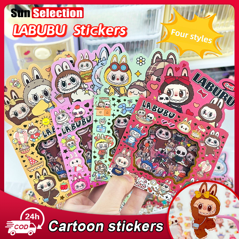 Labubu sticker, Cartoon, Riman Series Graffiti Stickers Waterproof ...