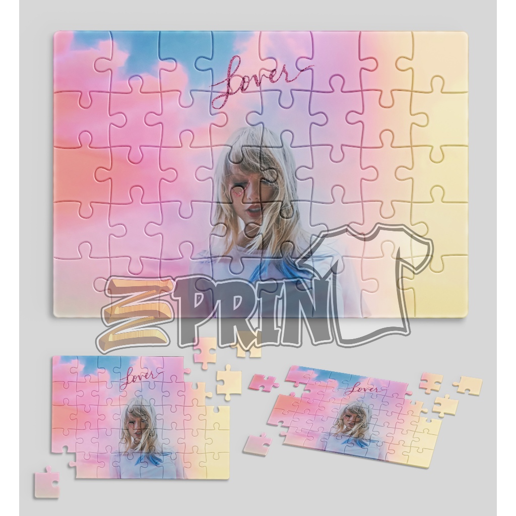Taylor Swift Album Eras Tour Cover Printed Puzzle / Personalized ...