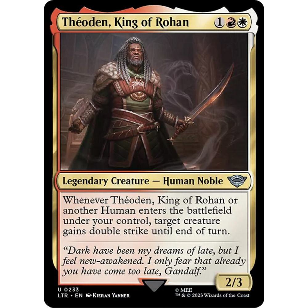 Theoden, King of Rohan - Universes Beyond: The Lord of the Rings: Tales ...