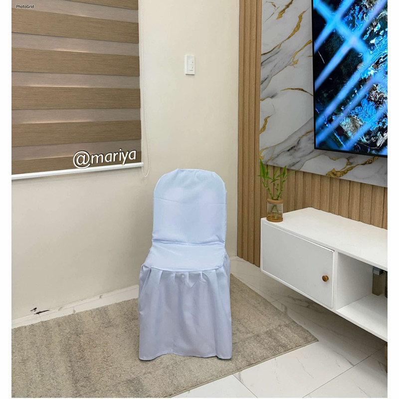 Monoblock Chair Cover( uratex/ruby)CHAIR COVER STANDARD SIZE | Shopee ...