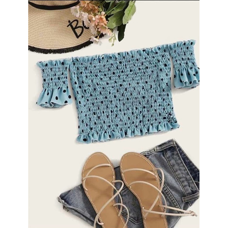 Full Smocked Top (MEDIUM) | Shopee Philippines