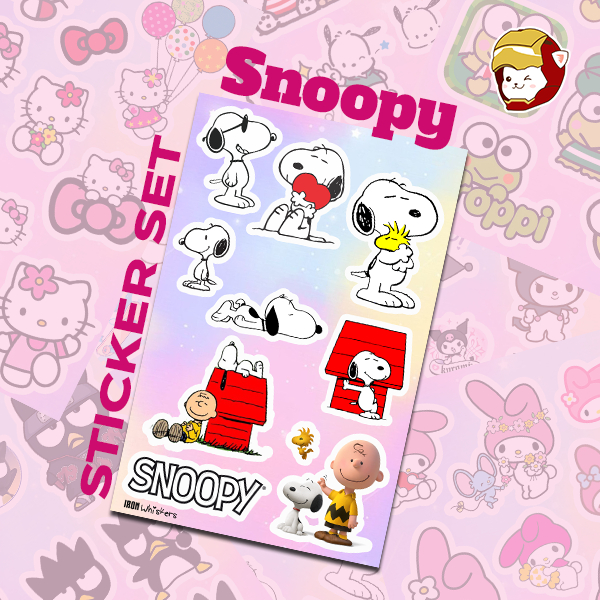 Sanrio | Snoopy | Vinyl Stickers | Shopee Philippines