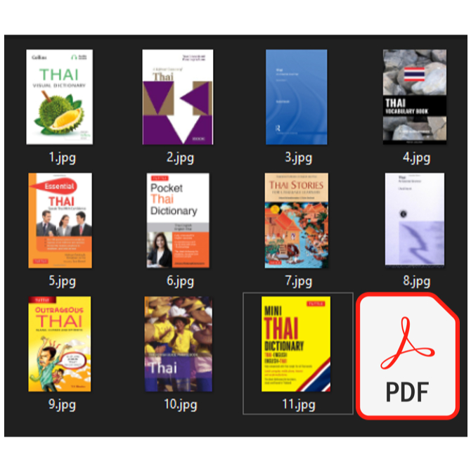 ASSORTED THAI BOOKS (DIGITAL COPY) | Shopee Philippines