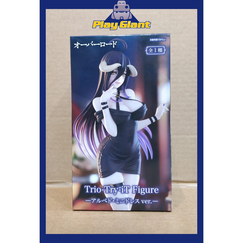 Furyu Trio-Try-iT Figure Albedo Mini Dress Ver (OVERLORD) | Shopee ...