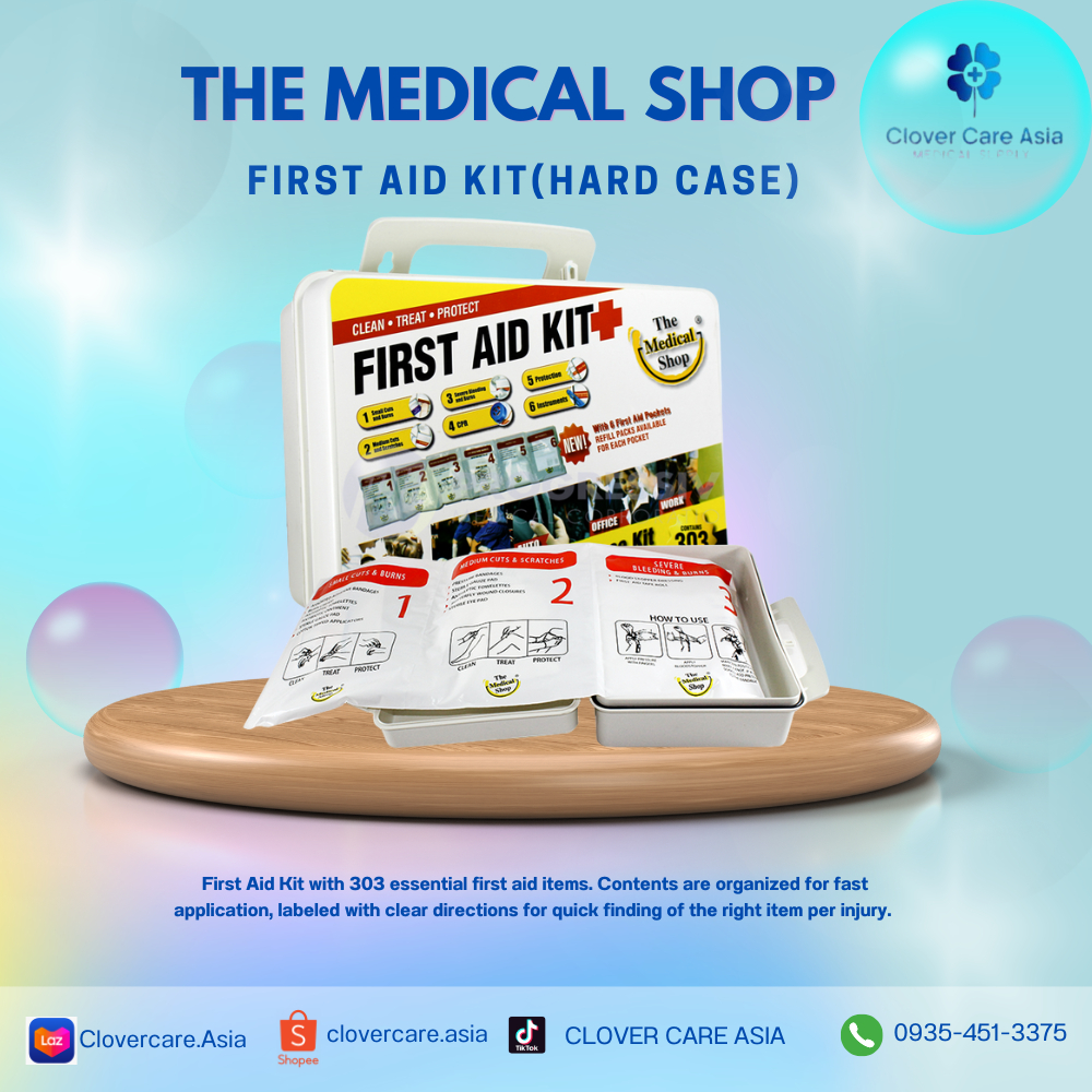 THE MEDICAL SHOP First Aid Kit Hard Case (per kit) | Shopee Philippines