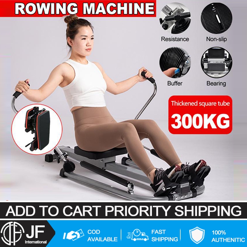 【COD】Adjustable hydraulic rowing machine 360° Rowing Hydraulic Rowing ...