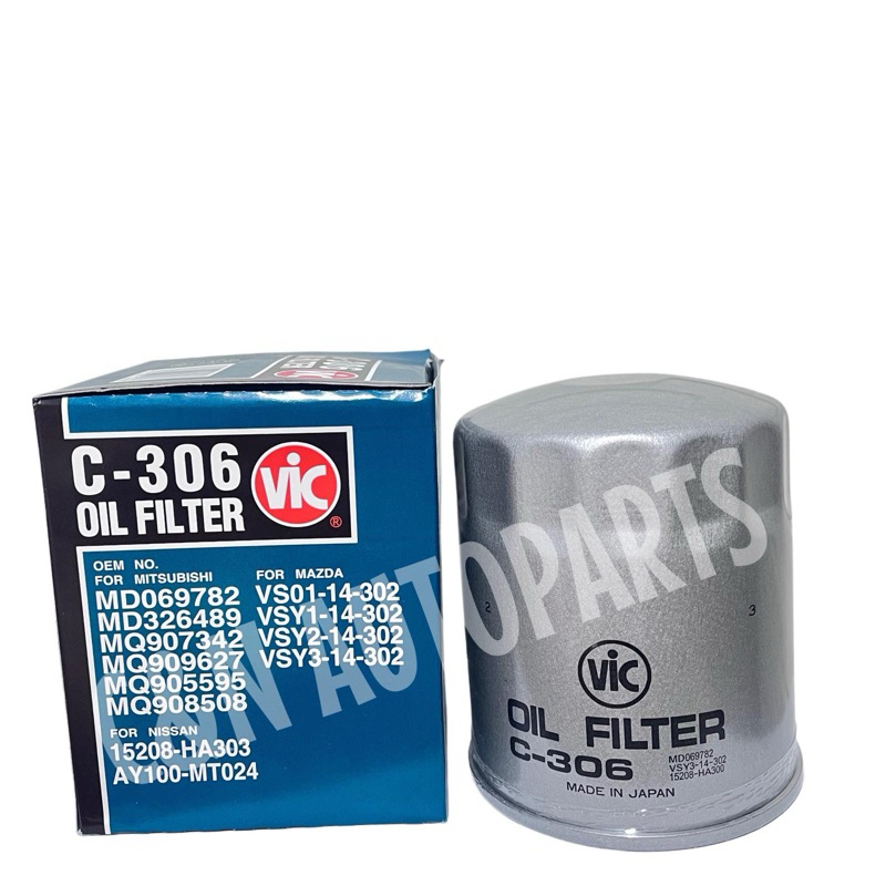 C-306 VIC OIL FILTER L200L300,ADVENTURE DIESEL,PAJERO 89-98,TRITON ...