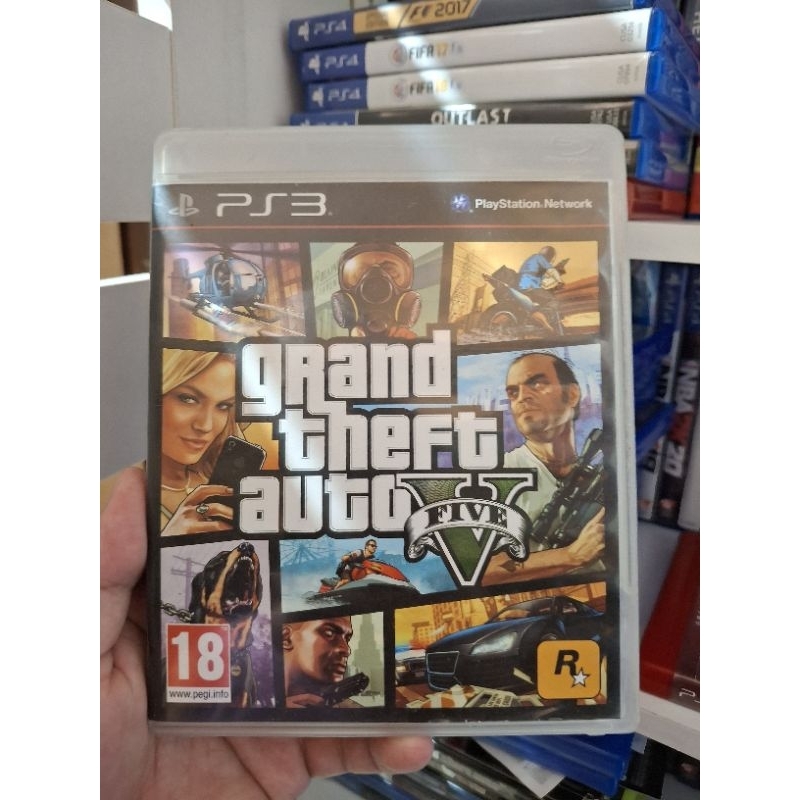 Grand Theft Auto V / GTA V PS3 with Physical Map and Insert Preloved ...
