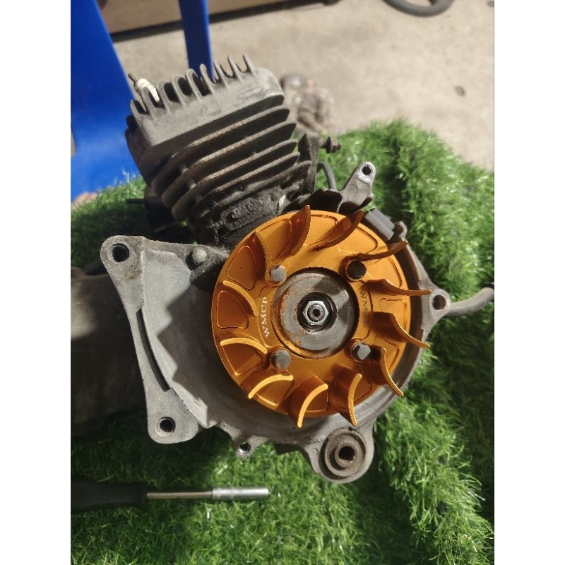 CNC FAN ALLOY 2.0 WITH LASER LOGO WMCP FOR HONDA DIO/JULIO/GIORNO/TACT ...