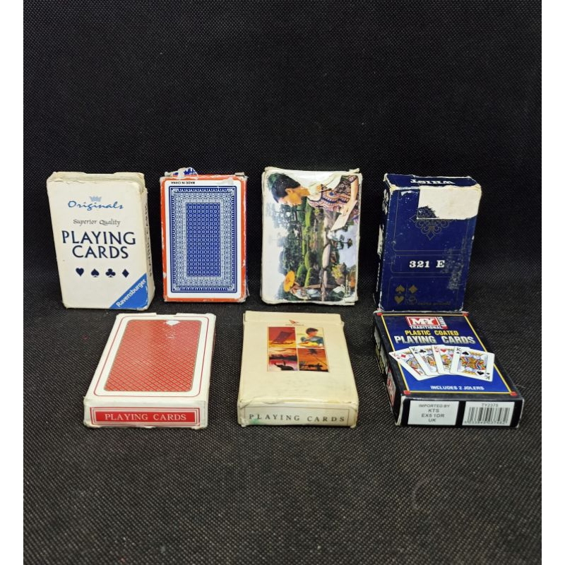 Assorted Vintage Playing Cards from UK B331 | Shopee Philippines