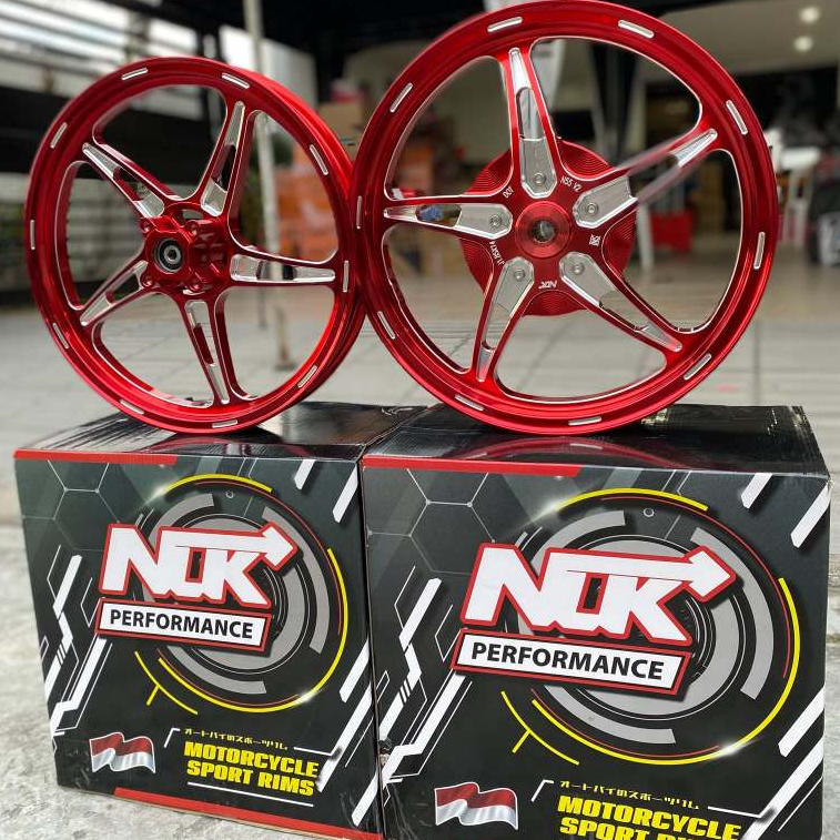 NLK N55 CNC MAGS CLICK M3 NMAXV2 SPORTY AEROX MSI125 GEAR FAZZIO FINO ...