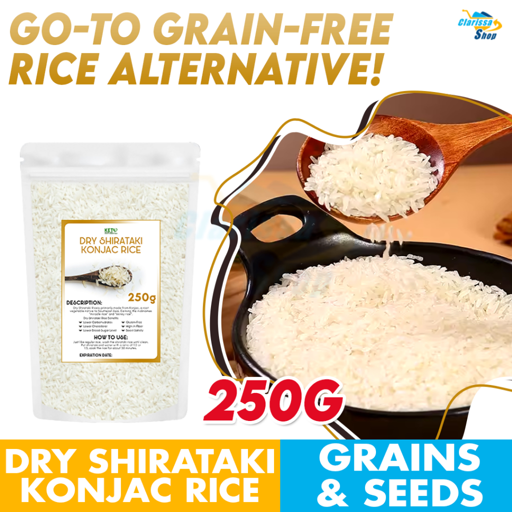 Dry Shirataki Rice 250g | Shopee Philippines