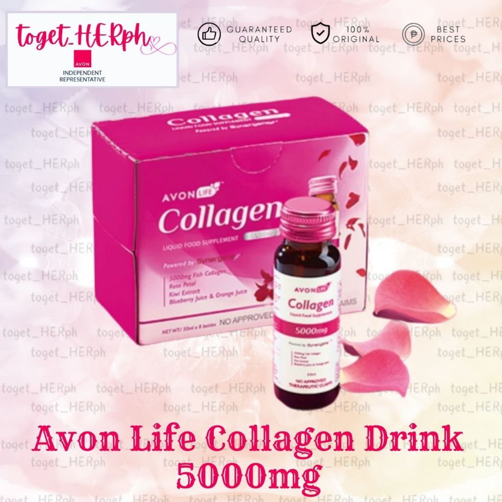 Avon Collagen Drink 5000mg / Glutathione capsule 30's | Shopee Philippines
