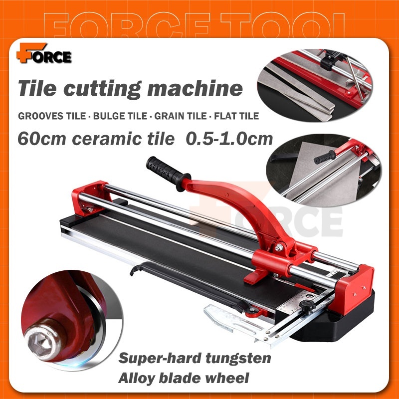 Manual tile cutter wall and floor tile push knife 60cm aluminum alloy ...