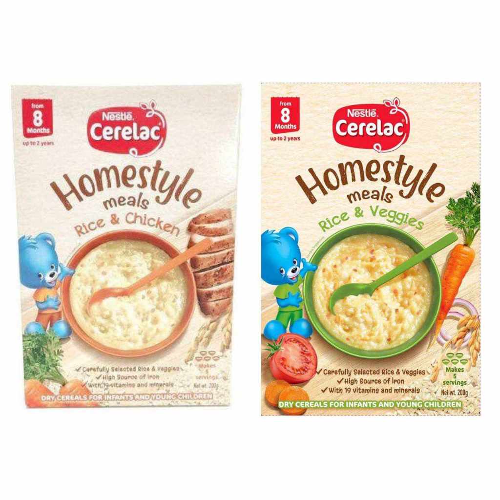 Nestle Cerelac Homestyle Meals in 2 Flavors | Shopee Philippines