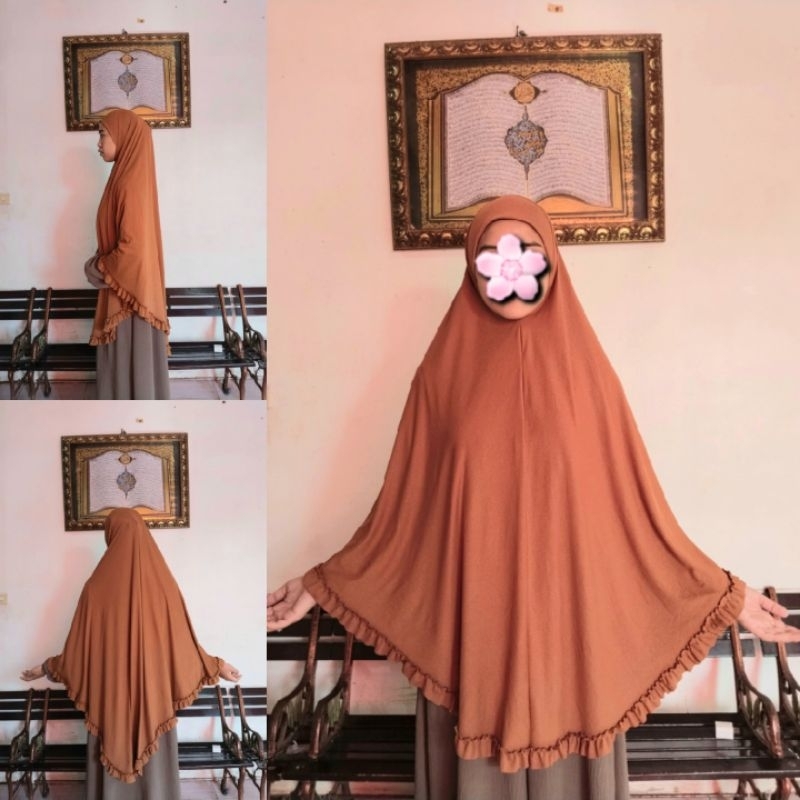 KNITTED LONG SUKOB W/ RAFFLES AND CAP | Shopee Philippines