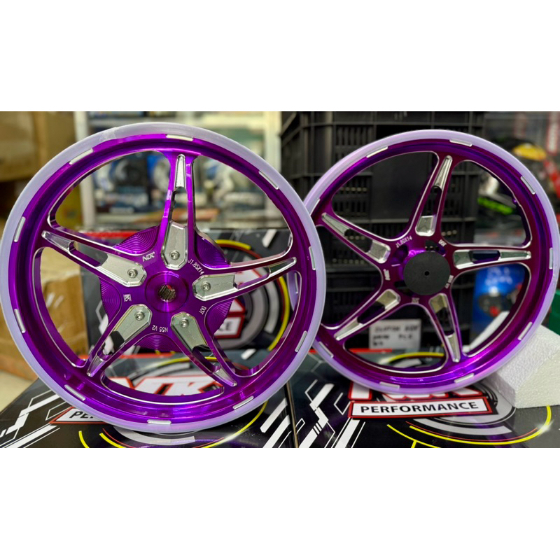 NLK N55 PERFORMANCE CNC MAGS FOR MIO 125/M3 “14s | Shopee Philippines