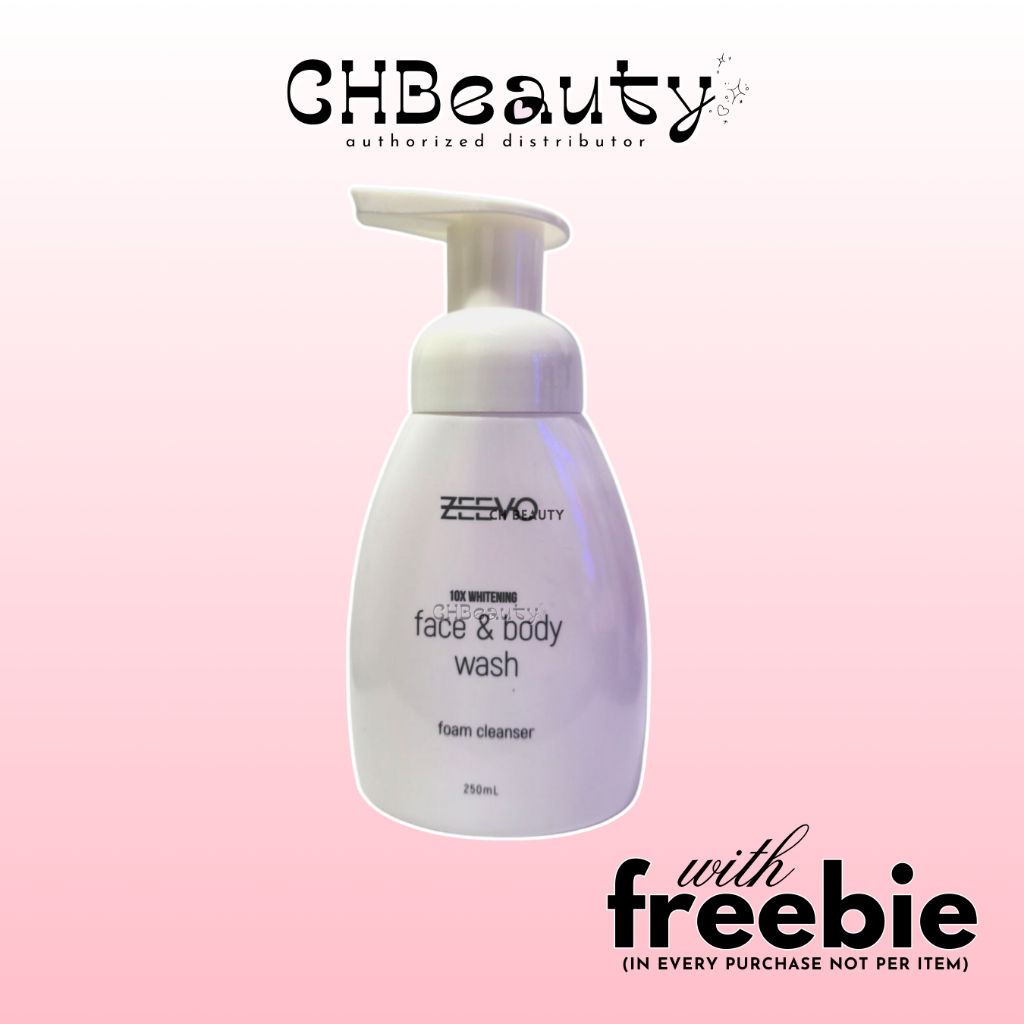 ZEEVO Face and Body Wash Foam Cleanser 250ml | Shopee Philippines