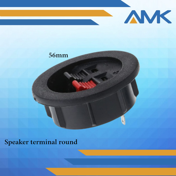 speaker terminal round/heavy-duty plastic Speaker Terminal Round Push ...