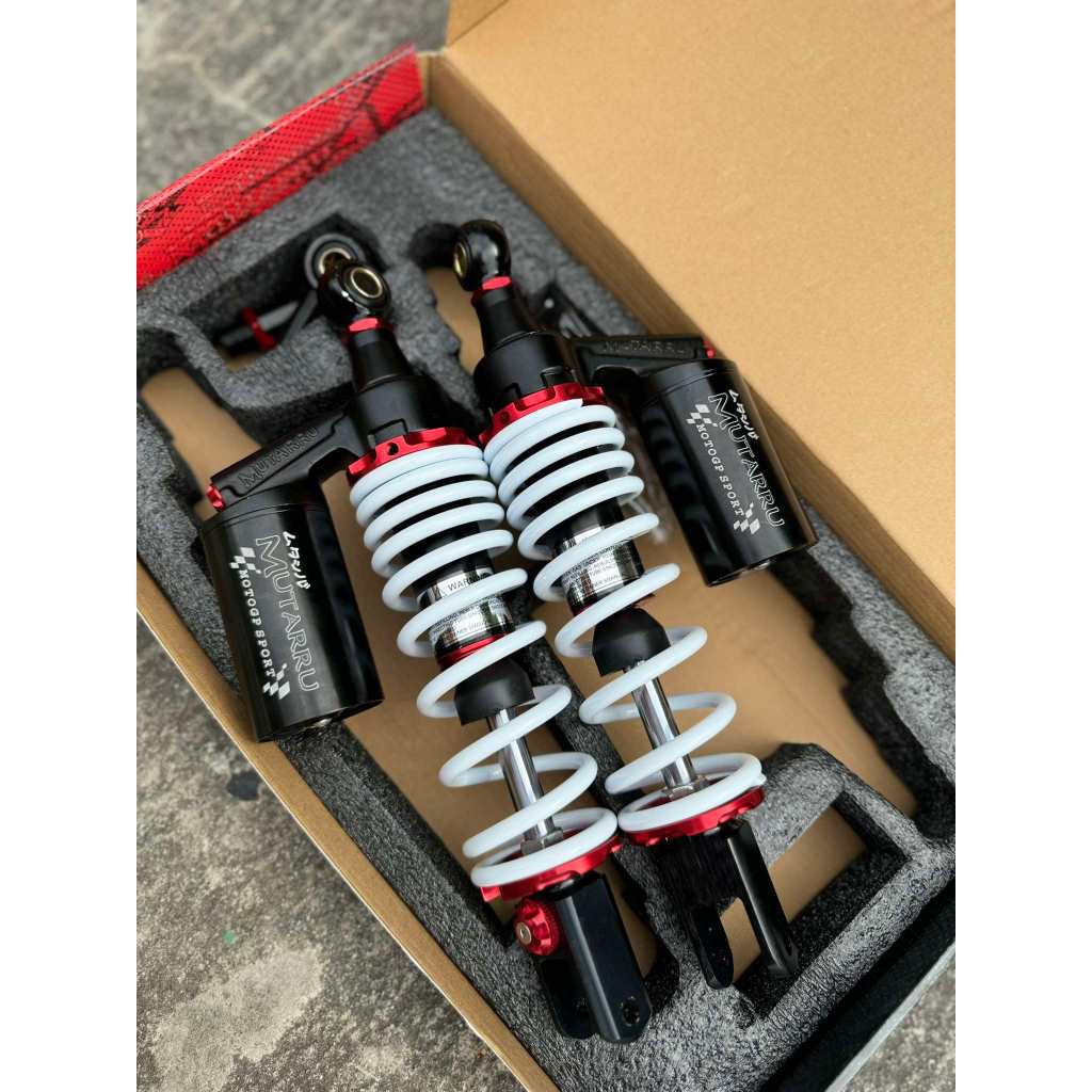 MUTARRU SHOCK MOTOGP BLACK SERIES V2 ADJUSTABLE HEIGHT AND SPRING ...
