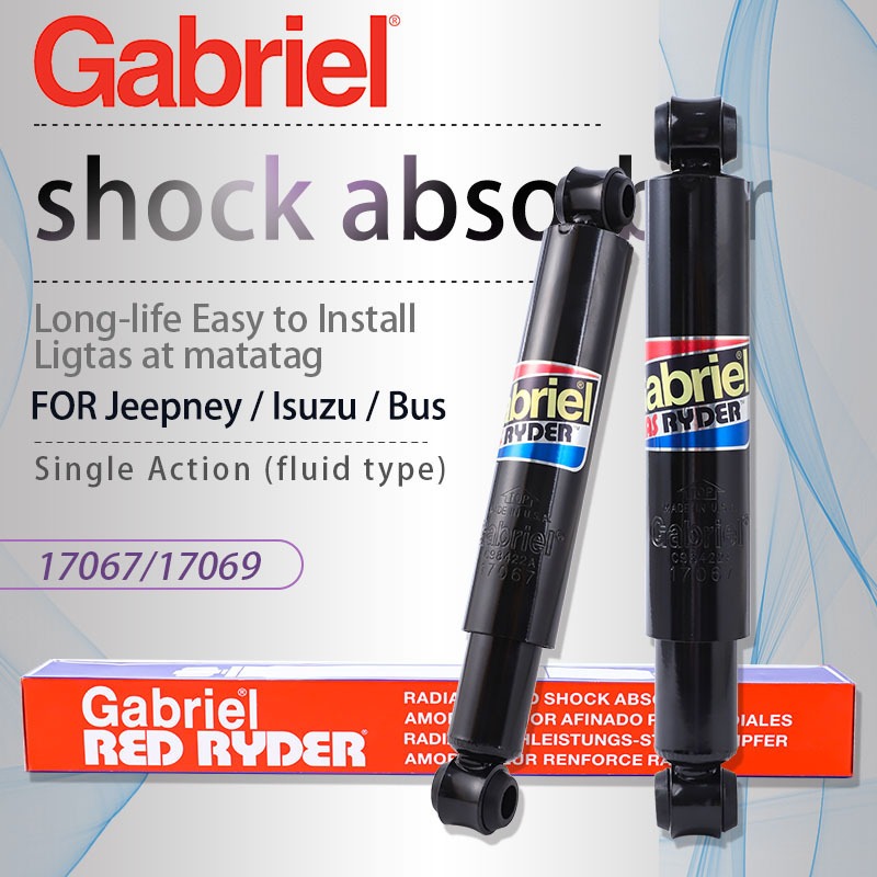 GABRIEL Shock Absorber 17067/17069 For Jeepney Isuzu Jeep car rear ...