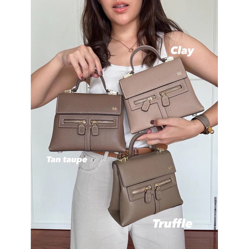 House of Little Bunny CLARA PU handbag shoulder crossbody bag With pink ...