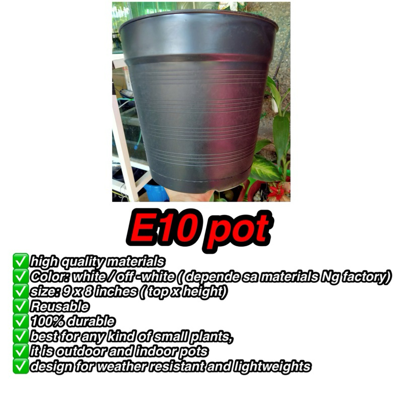 XXL thick hard pot 8x9 inches | Shopee Philippines