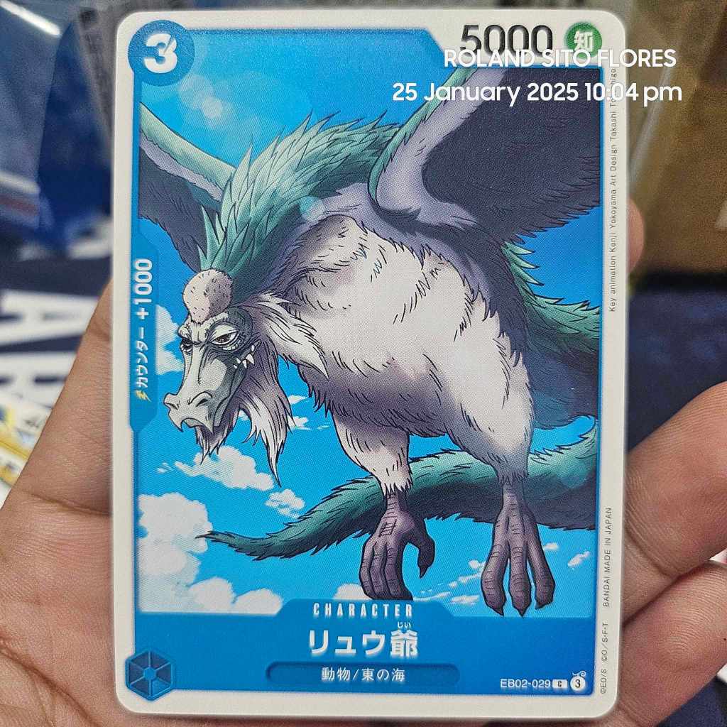 One Piece TCG EB02-029 C Grandpa Ryu | Shopee Philippines