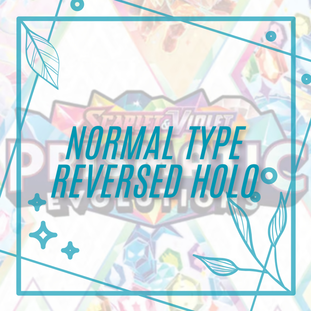 Prismatic Evolutions - Normal Type Reversed Holo | Shopee Philippines