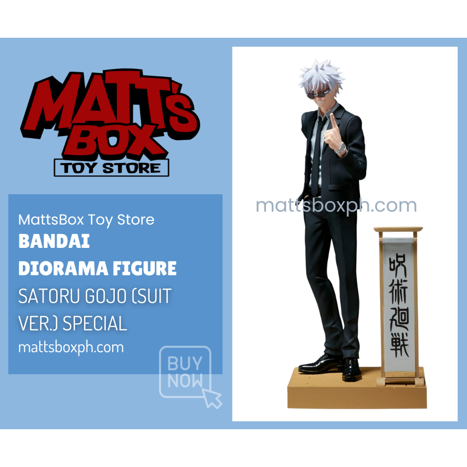 [0125] Banpresto JUJUTSU KAISEN DIORAMA FIGURE-SATORU GOJO (SUIT VER ...