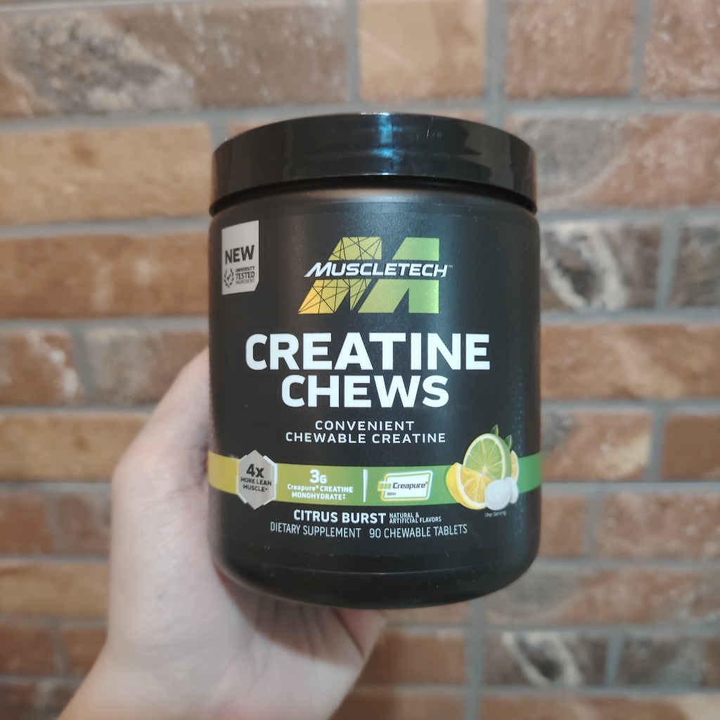MUSCLETECH CREATINE CHEW 90 CHEWABLE TABLETS | Shopee Philippines