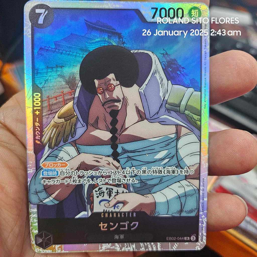 One Piece TCG EB02-044 SR Sengoku | Shopee Philippines