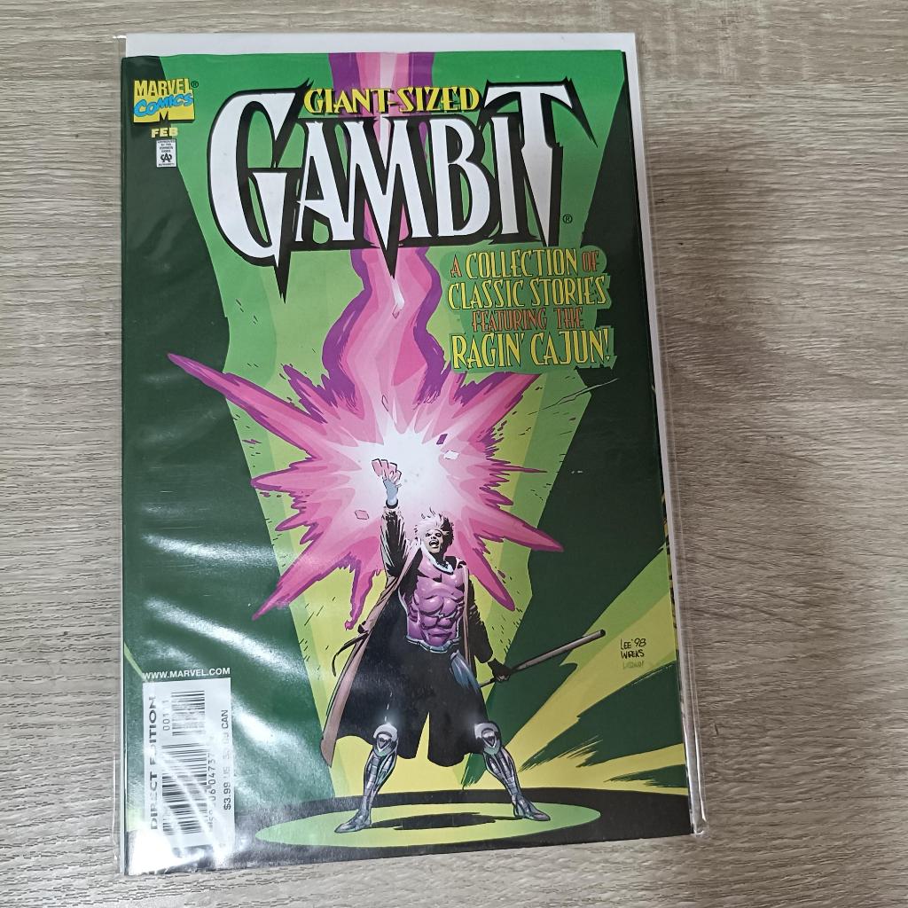 Giant-sized Gambit FN/VF (Marvel comics 1999) | Shopee Philippines