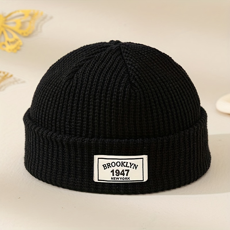 BROOKLYN 1947 Skullcap Beanie Hat adult bonet for men bonet hat for ...