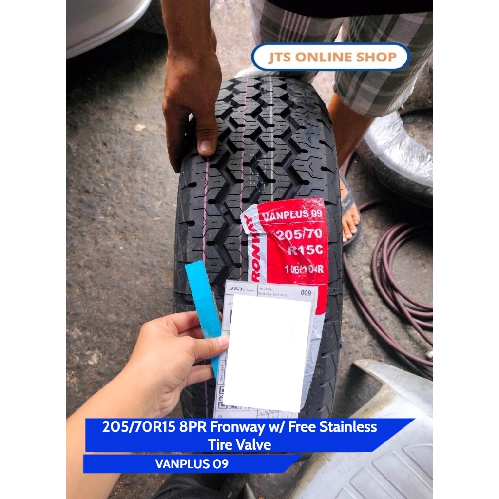 205/70R15 8PR Fronway w/ Free Stainless Tire Valve | Shopee Philippines
