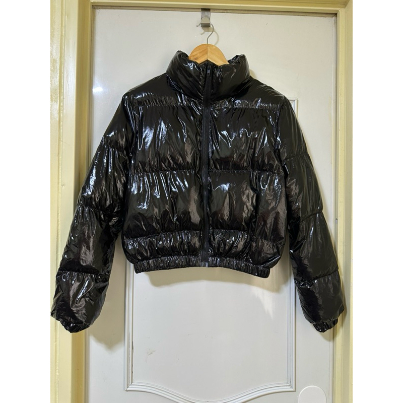 Black Puffer Jacket XS | Shopee Philippines