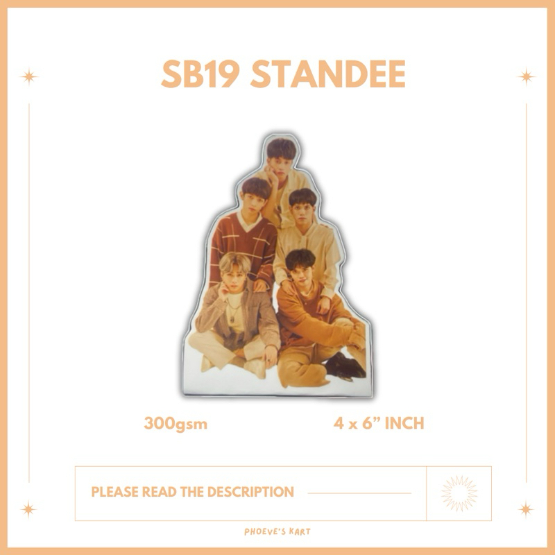 SB19 DIY Table Standee | Shopee Philippines