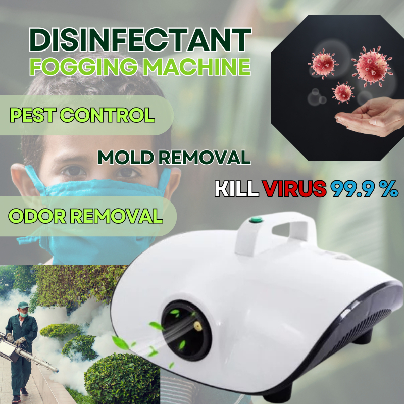 Disinfectant Fogging Machine Sterilizer Sanitizer Atomizer Smoke Anti ...