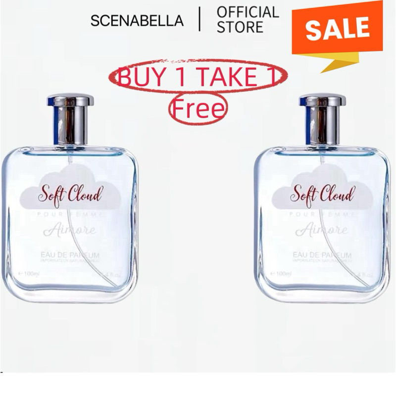 BUY 1 TAKE 1 Aimore Soft Cloud 100ml Women's Fragrance Perfume | Shopee ...