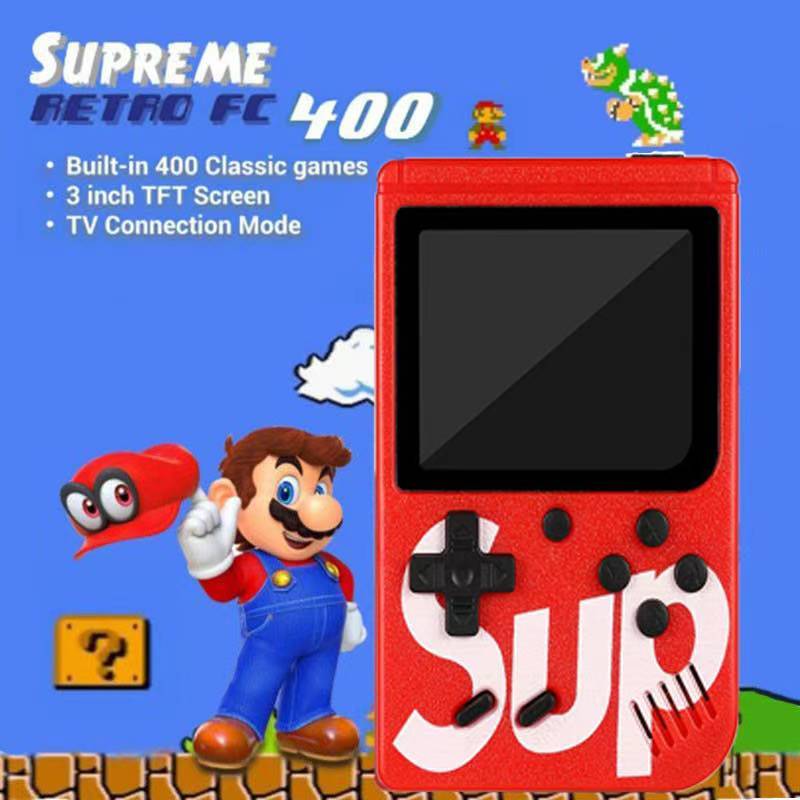 400 Games in 1 Retro Handheld Game Console 2.8 inch Color LCD Portable ...