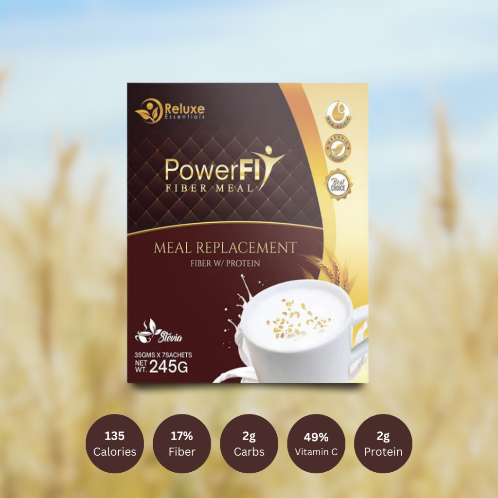 POWERFIT FIBER MEAL BREAKFAST W/OATS BETA GLUCAN ORGANIC 7 SACHETS ...